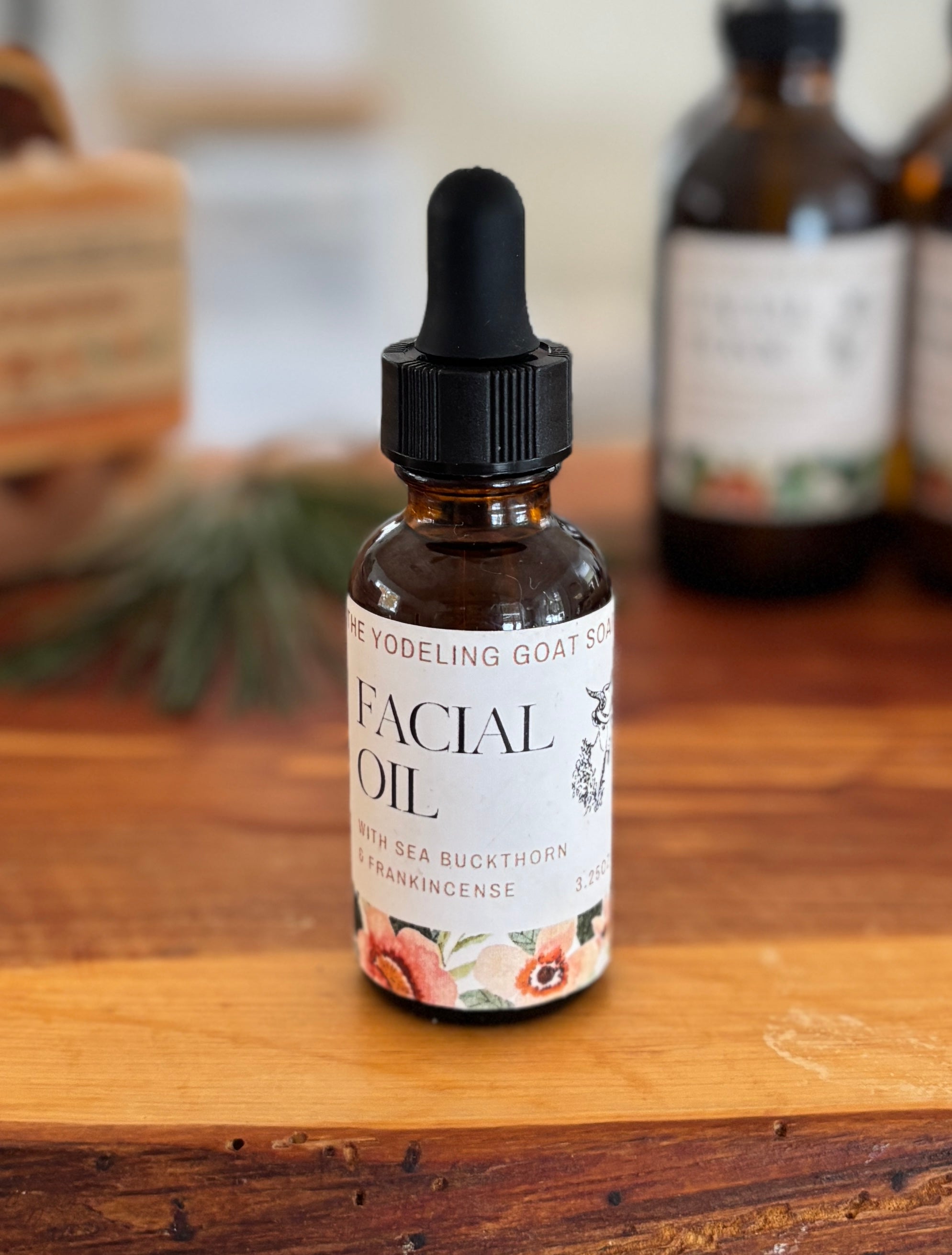 Sea Buckthorn & Frankincense Facial Oil – Yodeling Goat Soap Co.
